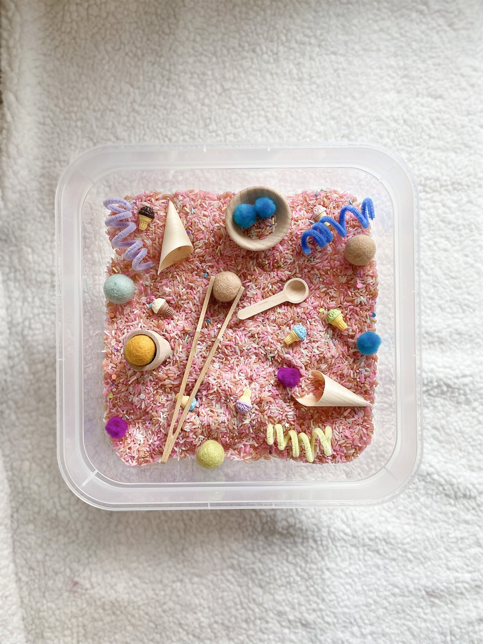 Ice Cream Shop Sensory Kit, Sensory Bin, Toddler Sensory Kit, Sensory ...