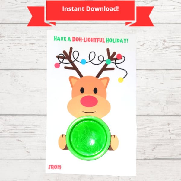 Play Doh Card - Etsy