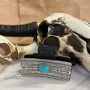 WESTERN HAIR CLIP I Rodeo Cowgirl Hair Claw I Western Casting Hair Clip ...