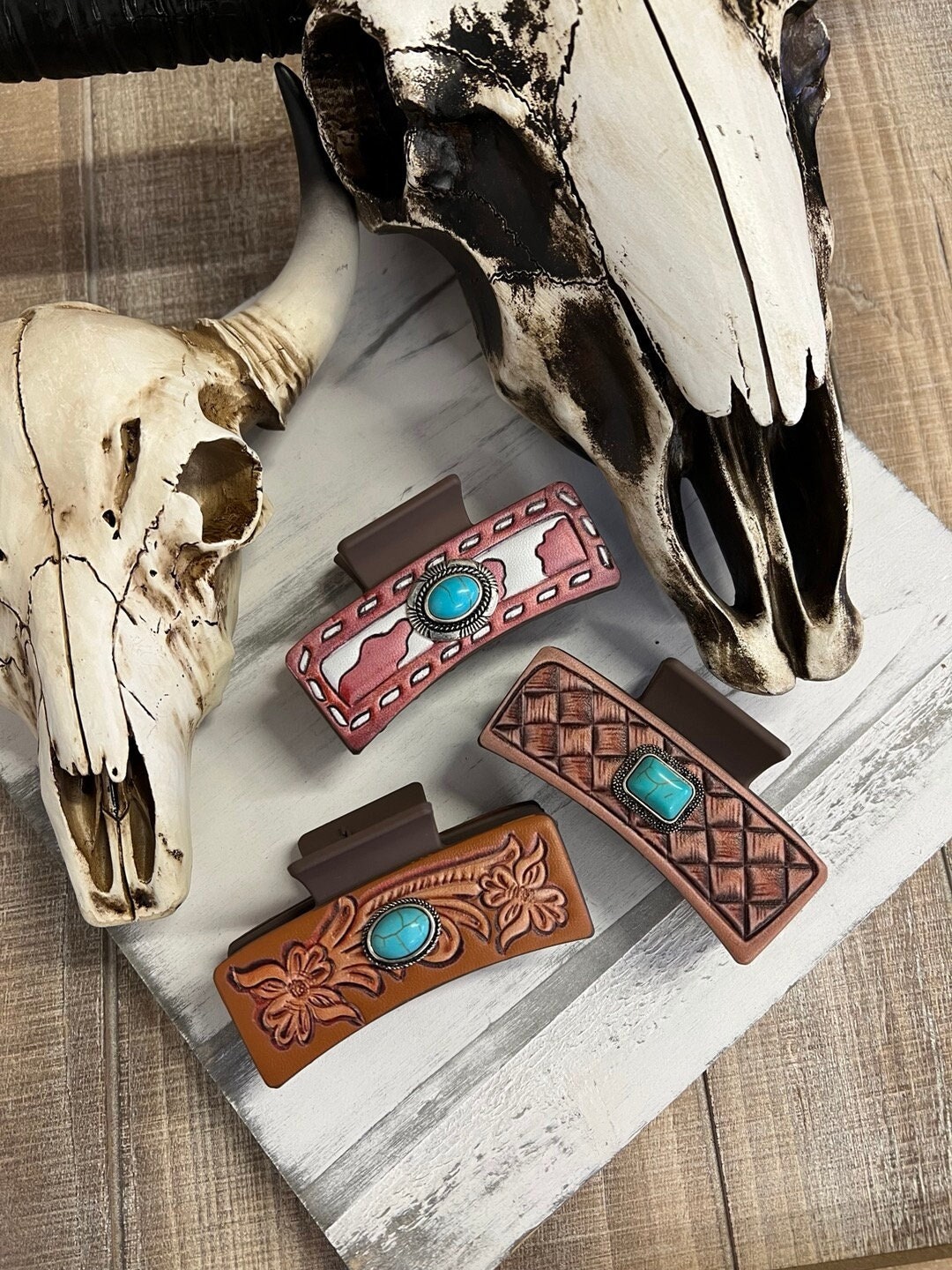 WESTERN HAIR CLIP / Rodeo Cowgirl Hair Claw - Etsy