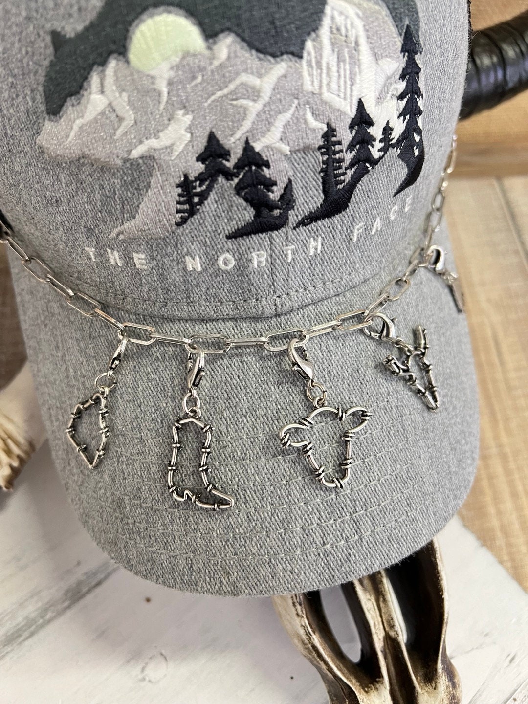 WESTERN TRUCKER CHAIN I Western Theme Hat Chain I Trendy Cowgirl ...