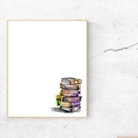 Book Poster - Etsy