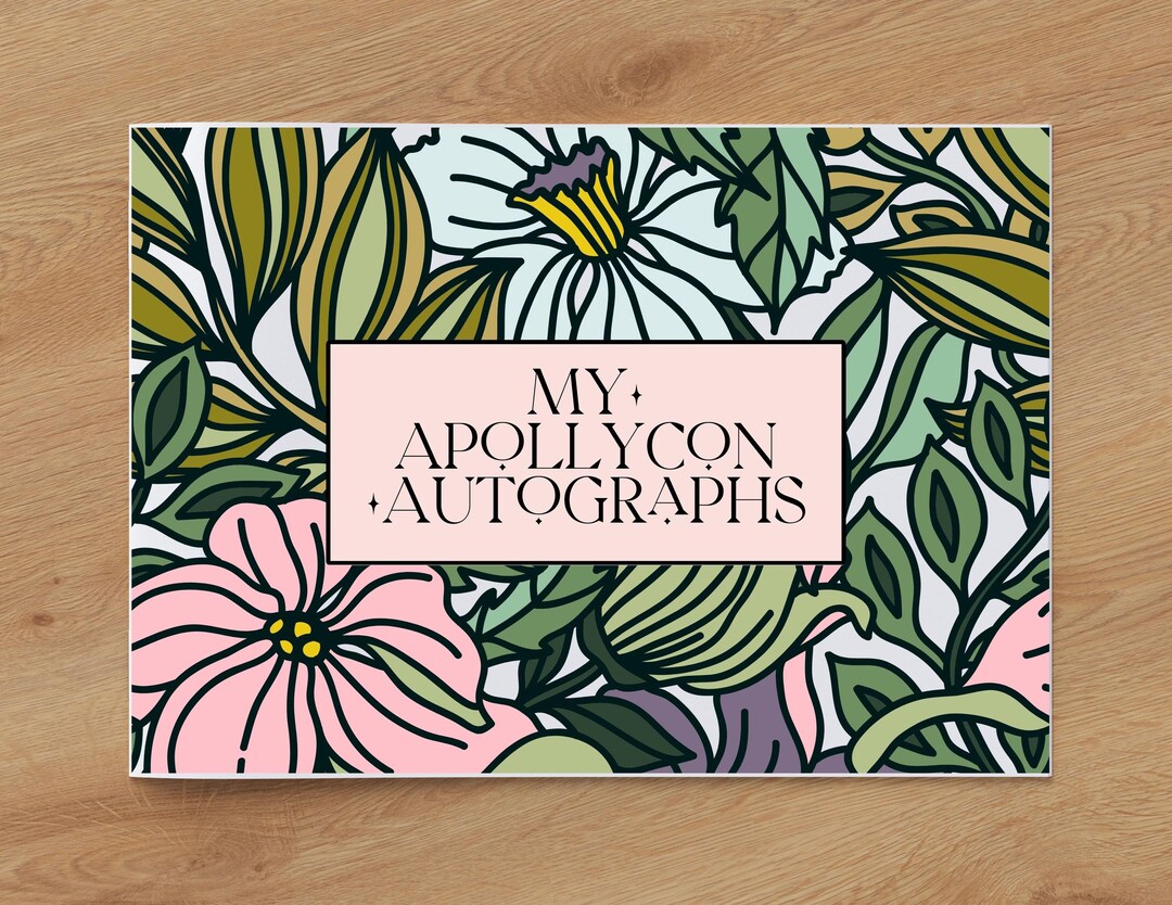 APOLLYCON 2025 Signature Booklets 2024 Book Convention// Book Plates ...