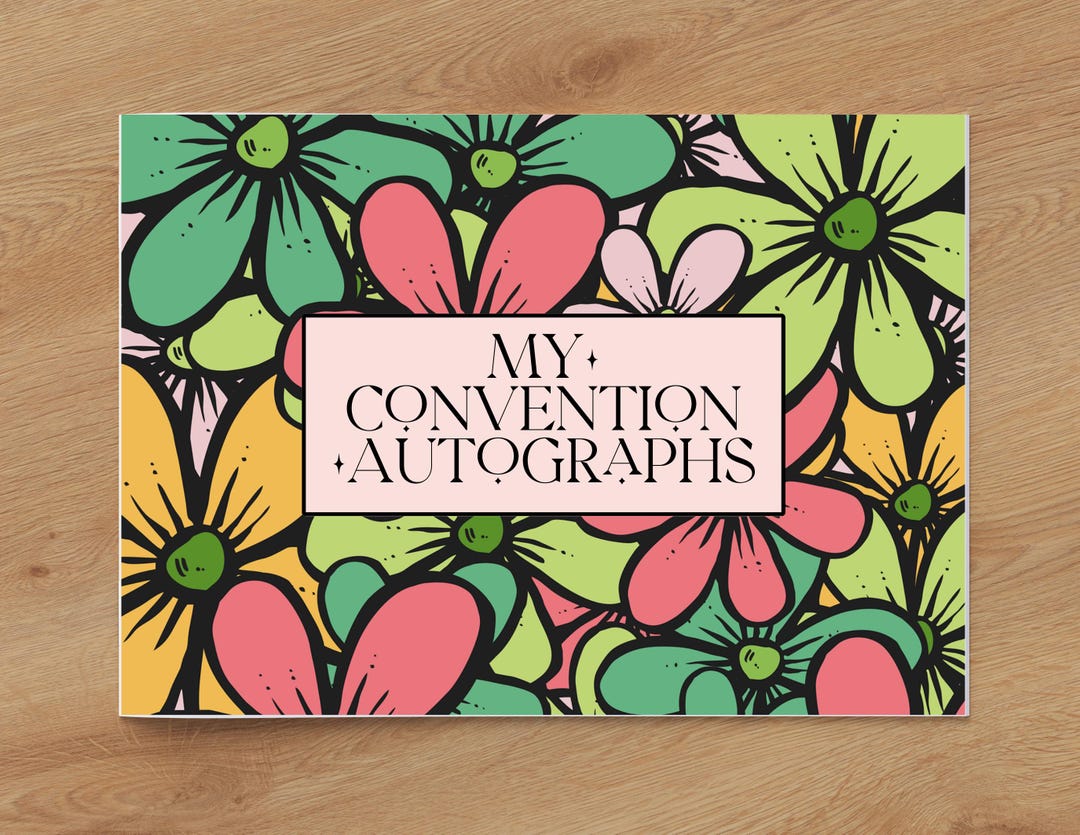 BOOK CONVENTION Signature Booklets Book Convention// Book Plates ...