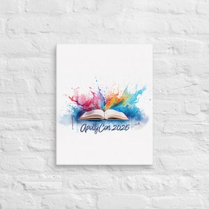 Apollycon 2025 VENDOR Book CANVAS Poster, Signatures Author Signature ...