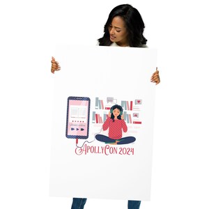 Apollycon 2024 VENDOR Book Poster for Signatures Author Signature ...