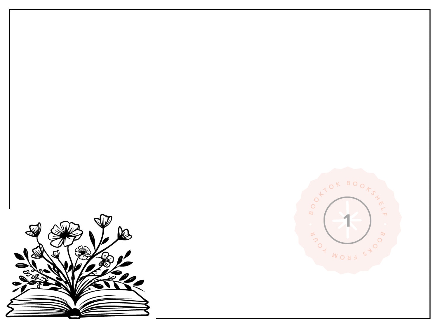 Packs of 10 Book-themed Author Signature Book Plates, Autographs for ...