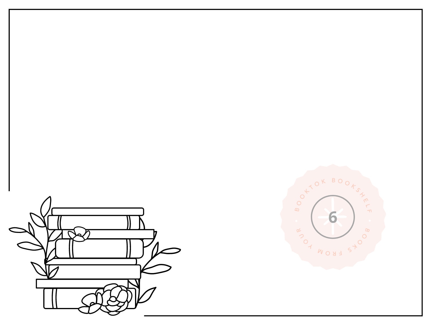 Packs of 10 Book-themed Author Signature Book Plates, Autographs for ...