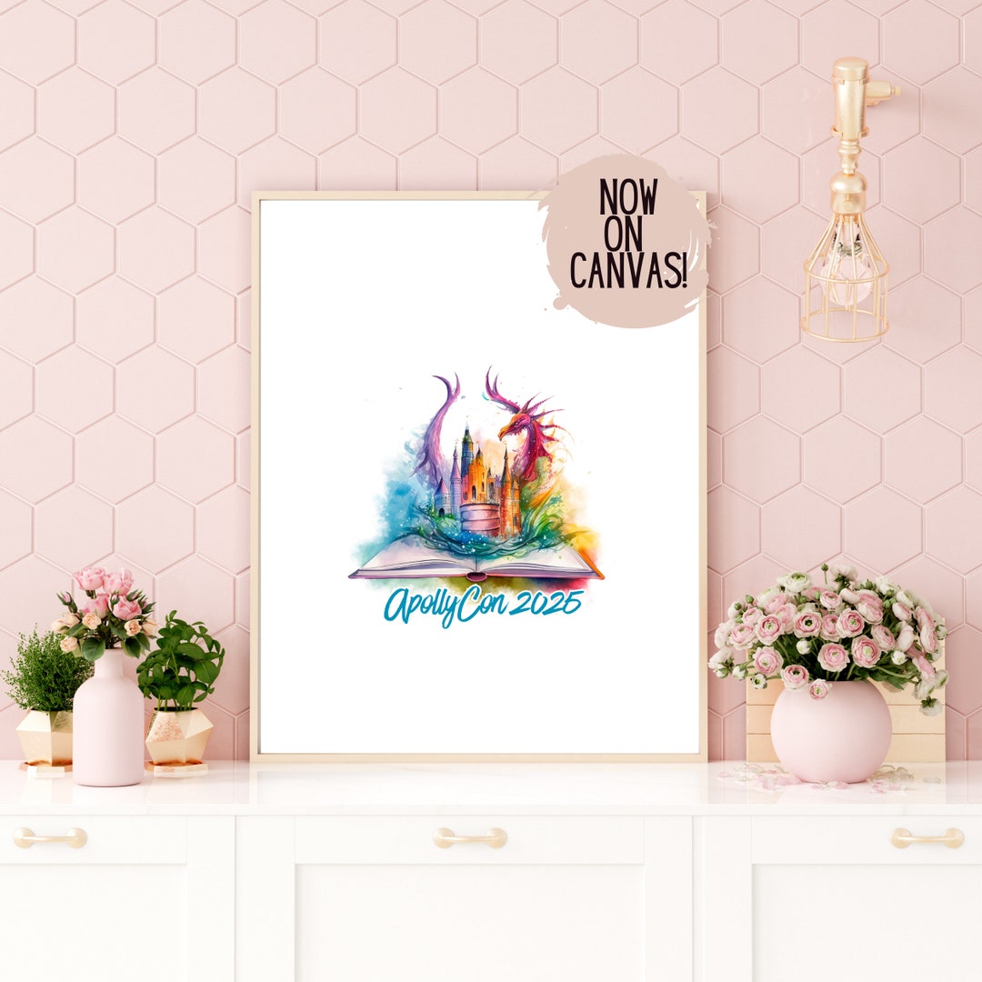 Apollycon 2025 VENDOR Book CANVAS Poster, Signatures Author Signature ...