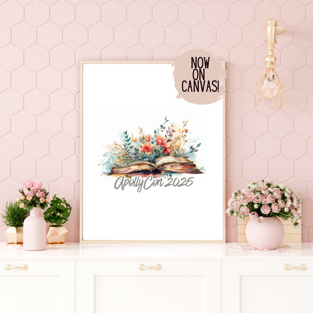 Apollycon 2025 VENDOR Book CANVAS Poster, Signatures Author Signature ...