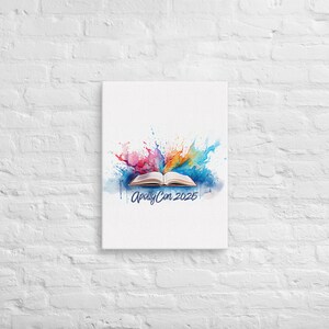 Apollycon 2025 VENDOR Book CANVAS Poster, Signatures Author Signature ...