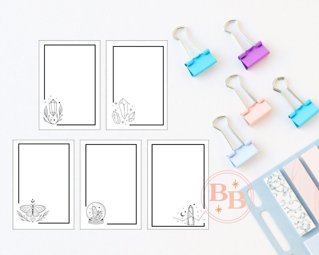 Multiple Crystal-themed Author Signature Book Plates, Autographs for ...