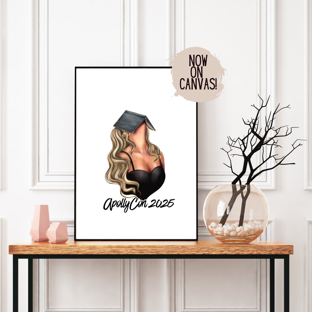 Apollycon 2025 VENDOR Book CANVAS Poster, Signatures Author Signature ...