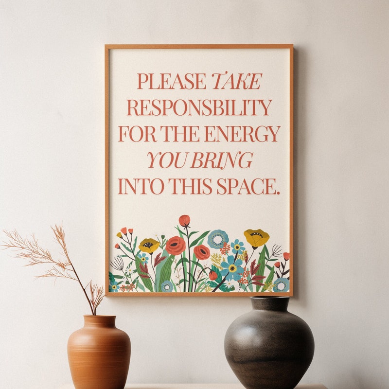 Responsibility Posters - Etsy