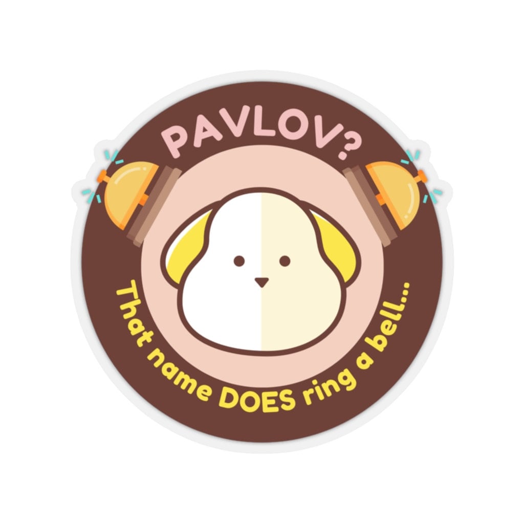 Pavlov That Name Rings a Bell Sticker Funny Psychology - Etsy