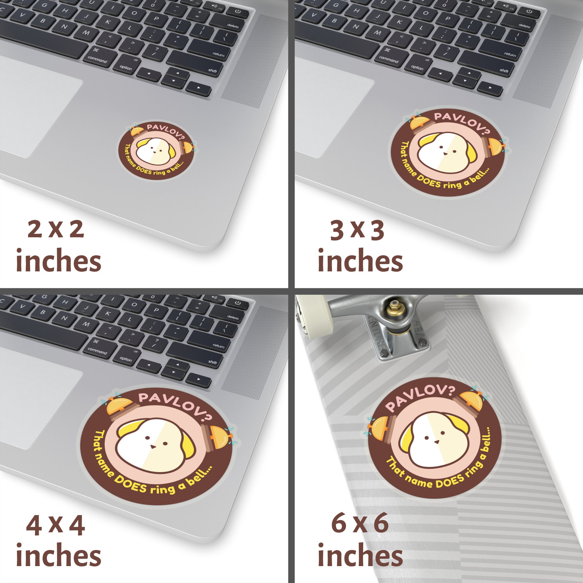 Pavlov That Name Rings a Bell Sticker Funny Psychology - Etsy