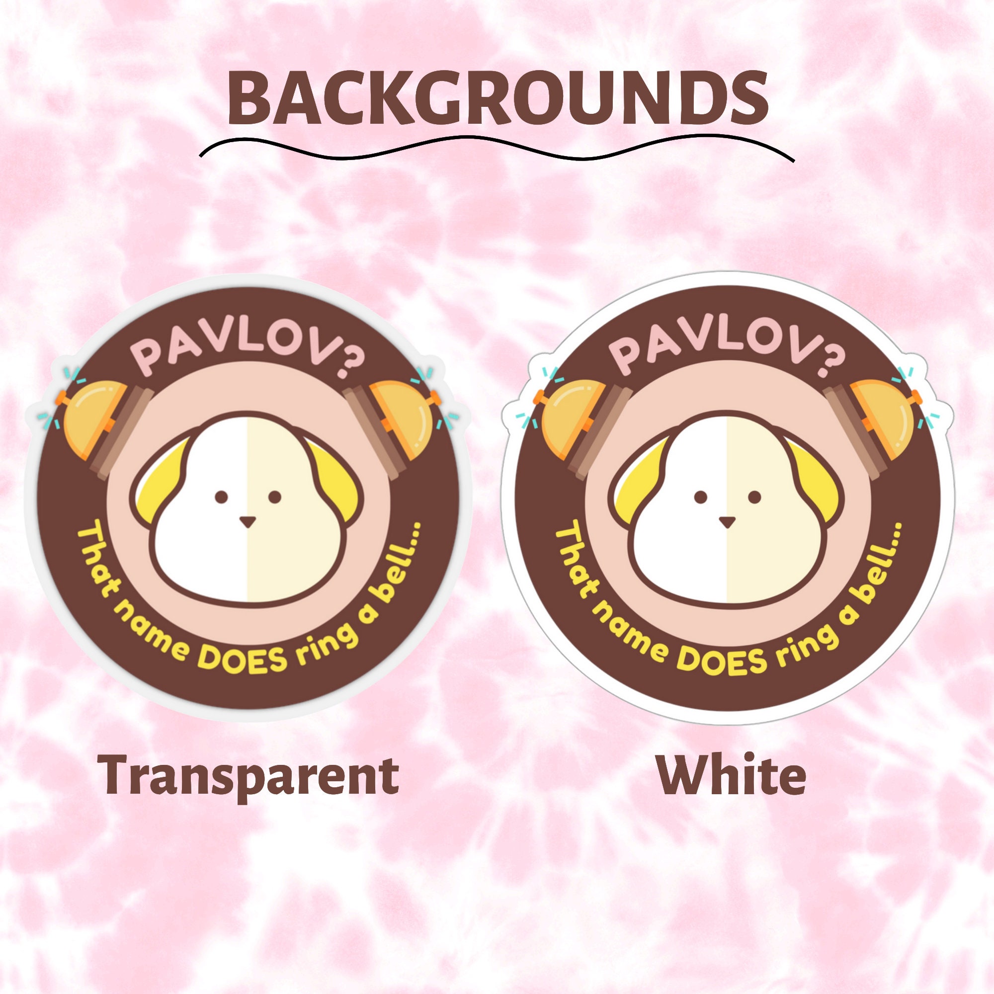 Pavlov That Name Rings a Bell Sticker Funny Psychology - Etsy