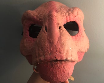 Dino Mask Painted - Etsy