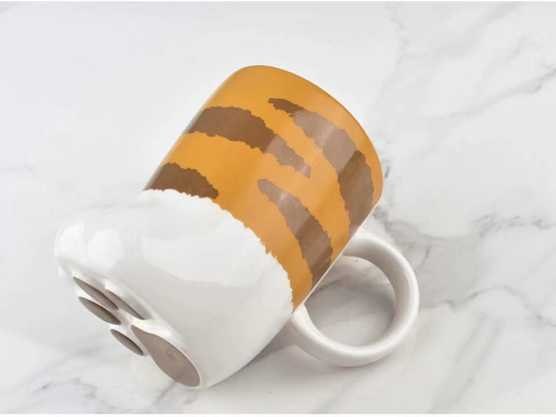 Ceramic Cat Paw Cup Cat Cup Coaster Japanese Cat Tea Mug I - Etsy UK