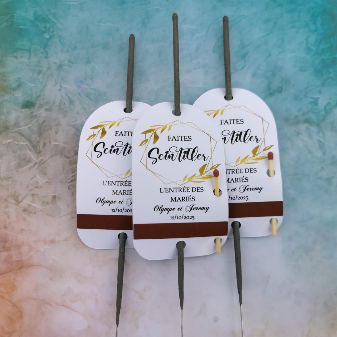 Etiquettes Pour Scintillants Faites SCINTILLER L'arrivee Du Gâteau ...
