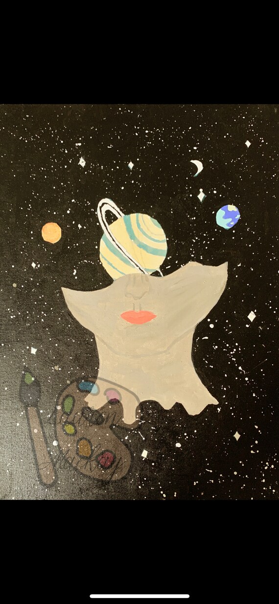 Galaxy Head - Etsy