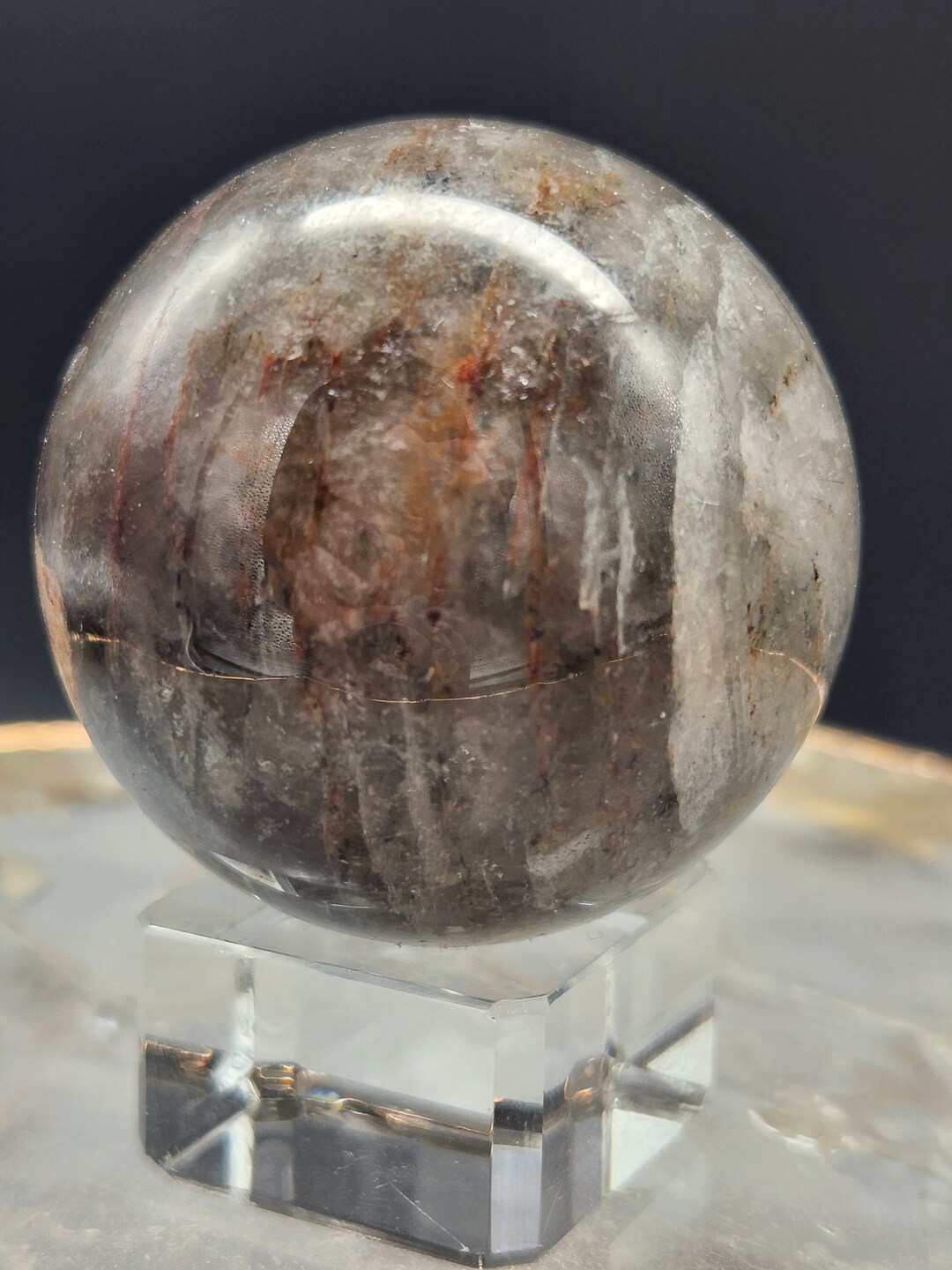 Lodolite Sphere / Thousand Layer Sphere - Etsy