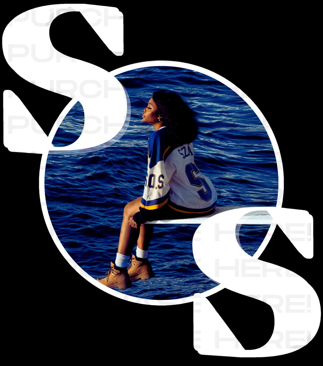 SZA S.O.S PNG Download - Transparent - Etsy Australia