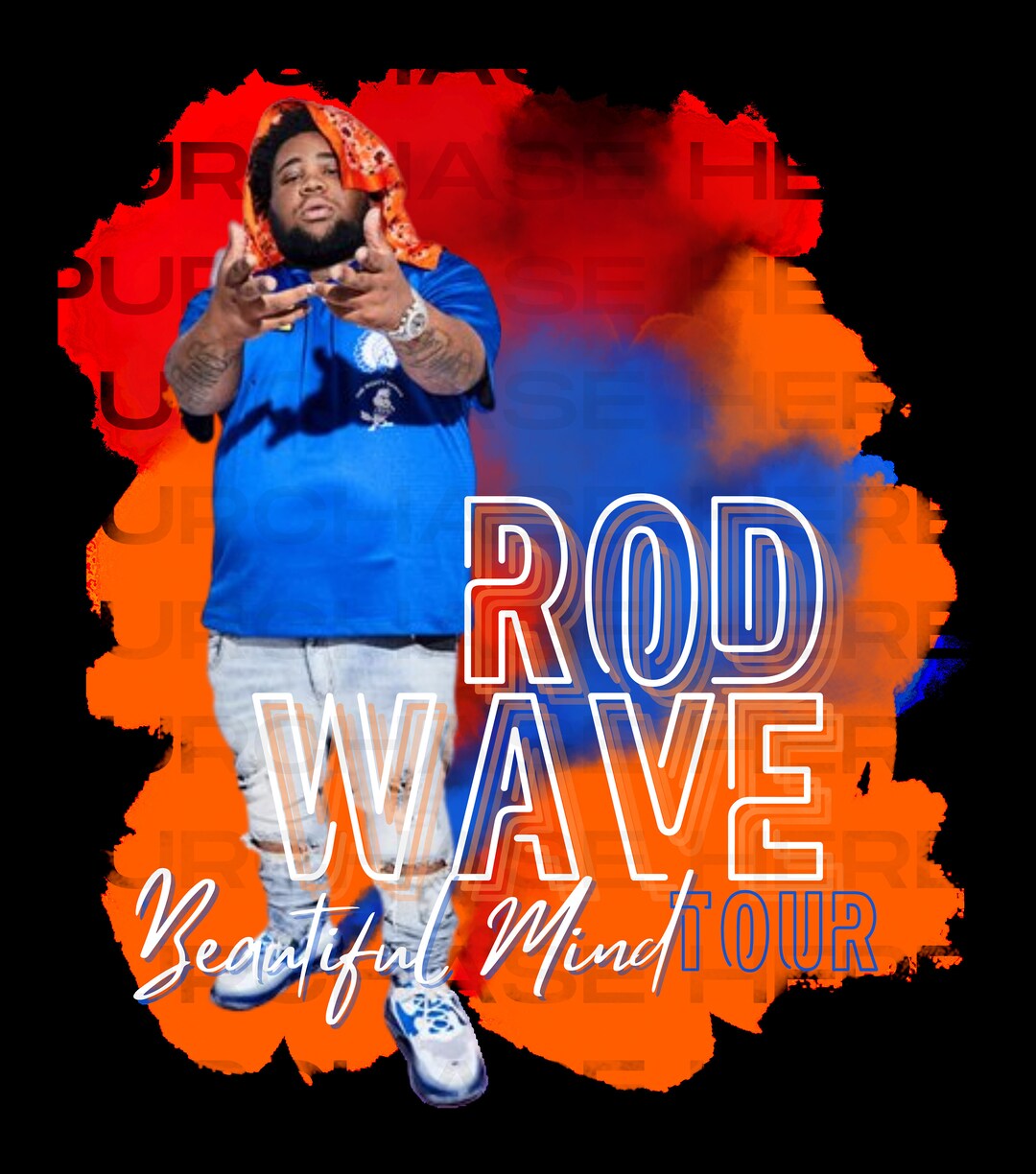 Rod Wave PNG Download - Etsy