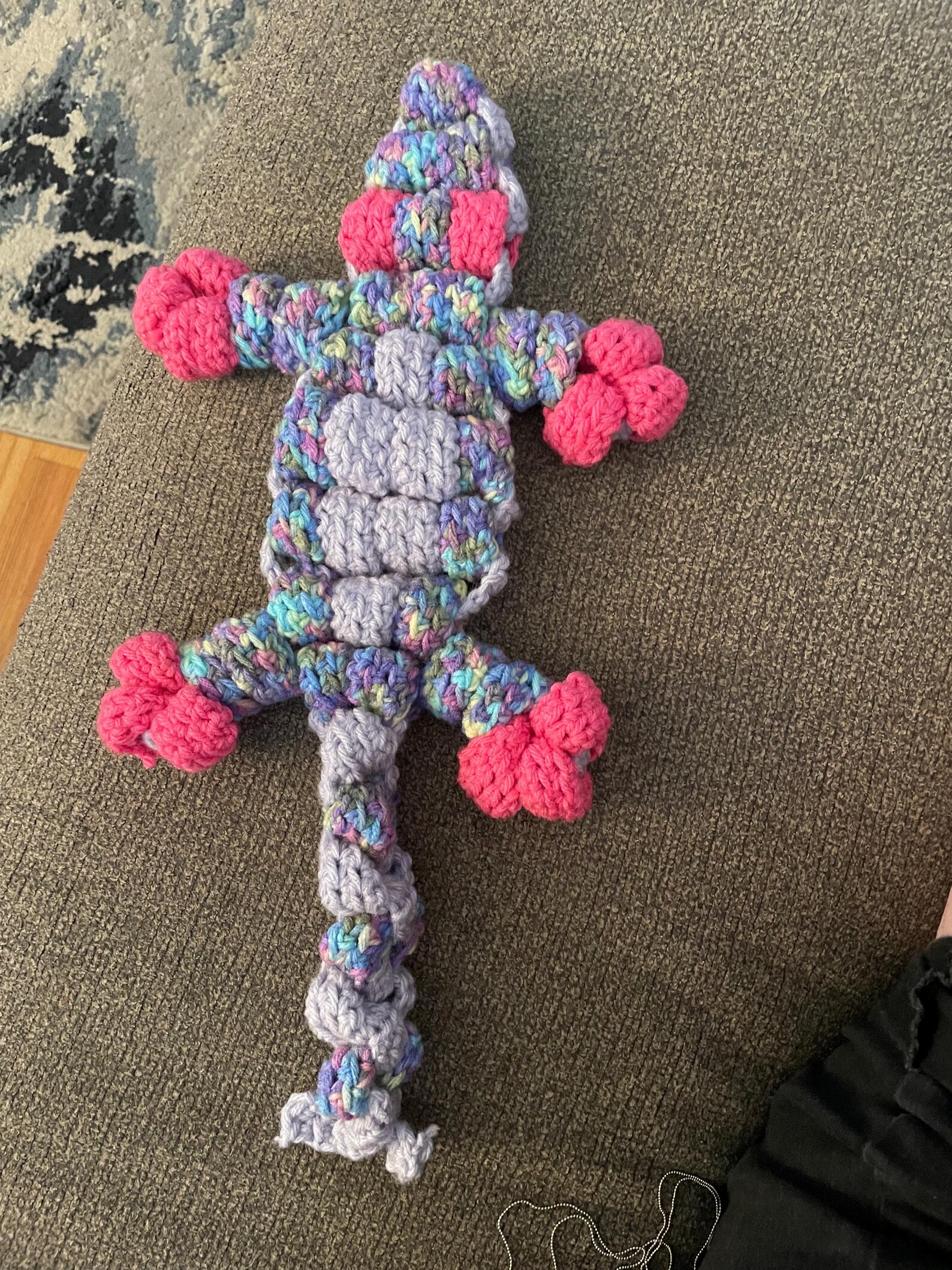 Crochet 90’s Beaded Lizard Pattern - Etsy