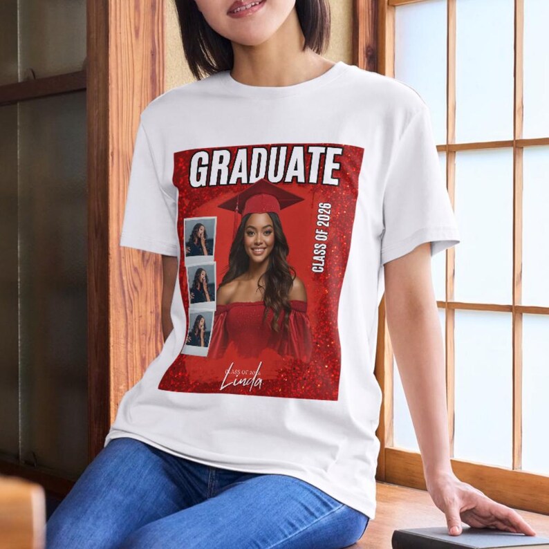 Graduation Flyer Template, Editable Class of 2025 Poster, Senior Photo ...