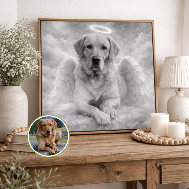 Cat Angel Wings Stone - Etsy UK