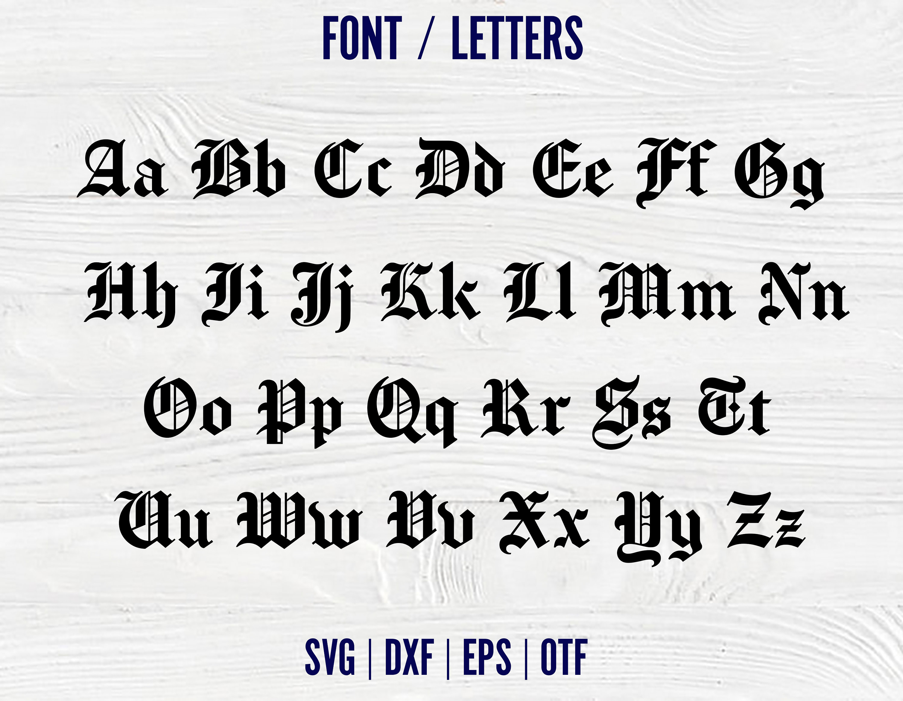 Old History Font Svg Decorative Letters SVG Alphabet Decorative Font ...