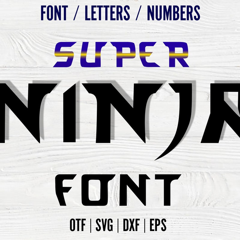 Birthday Ninja Svg - Etsy