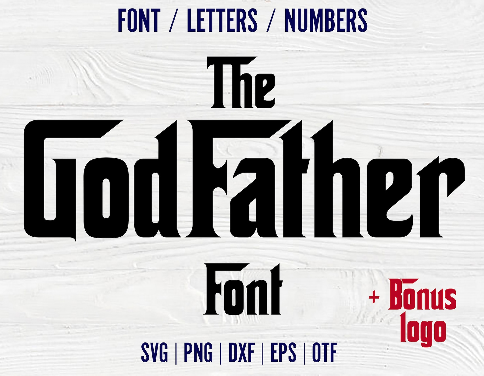 Movie Font Otf Movie Letters SVG Cricut Godfather SVG Alphabet Letters ...