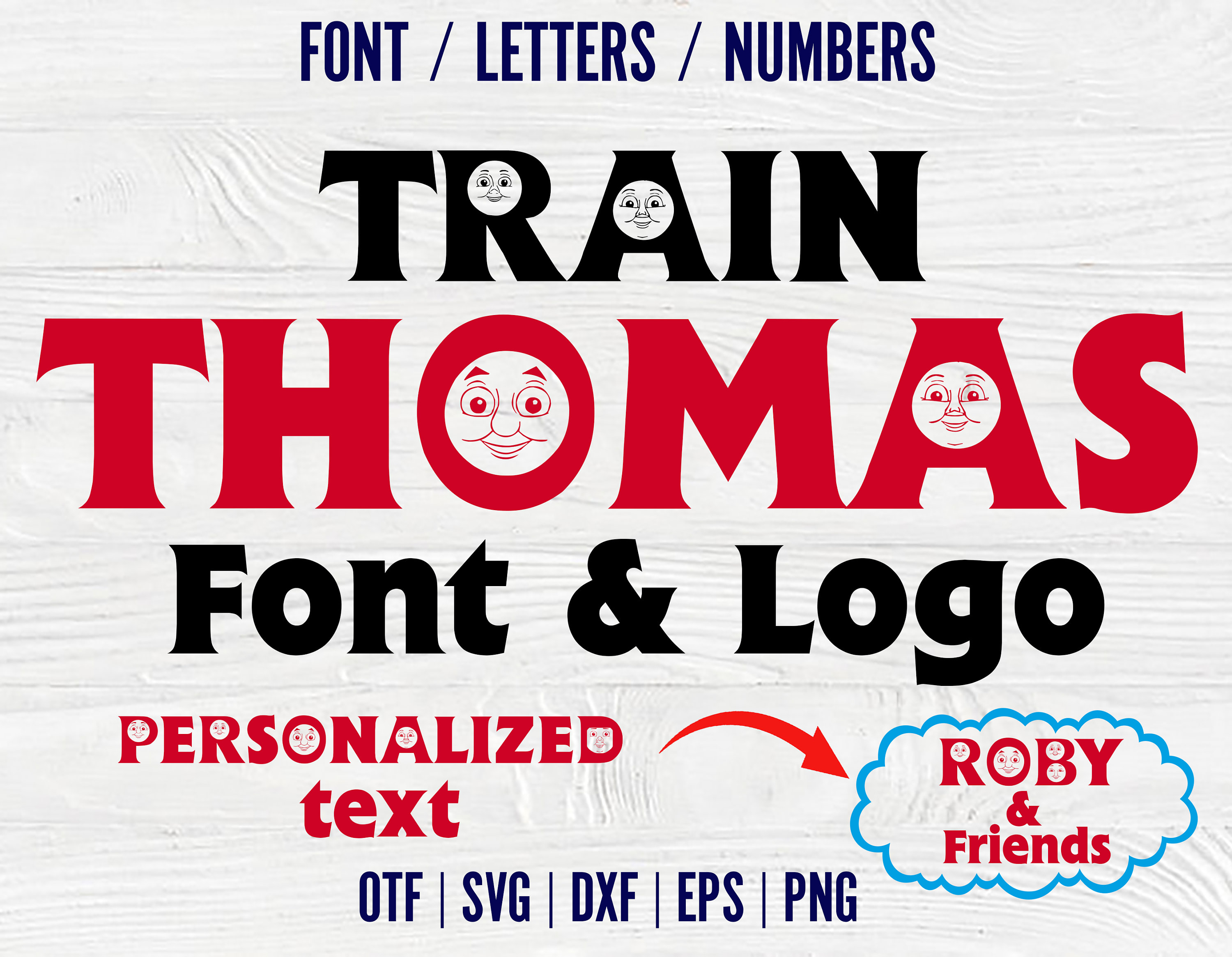 Thomas And Friends Logo Font
