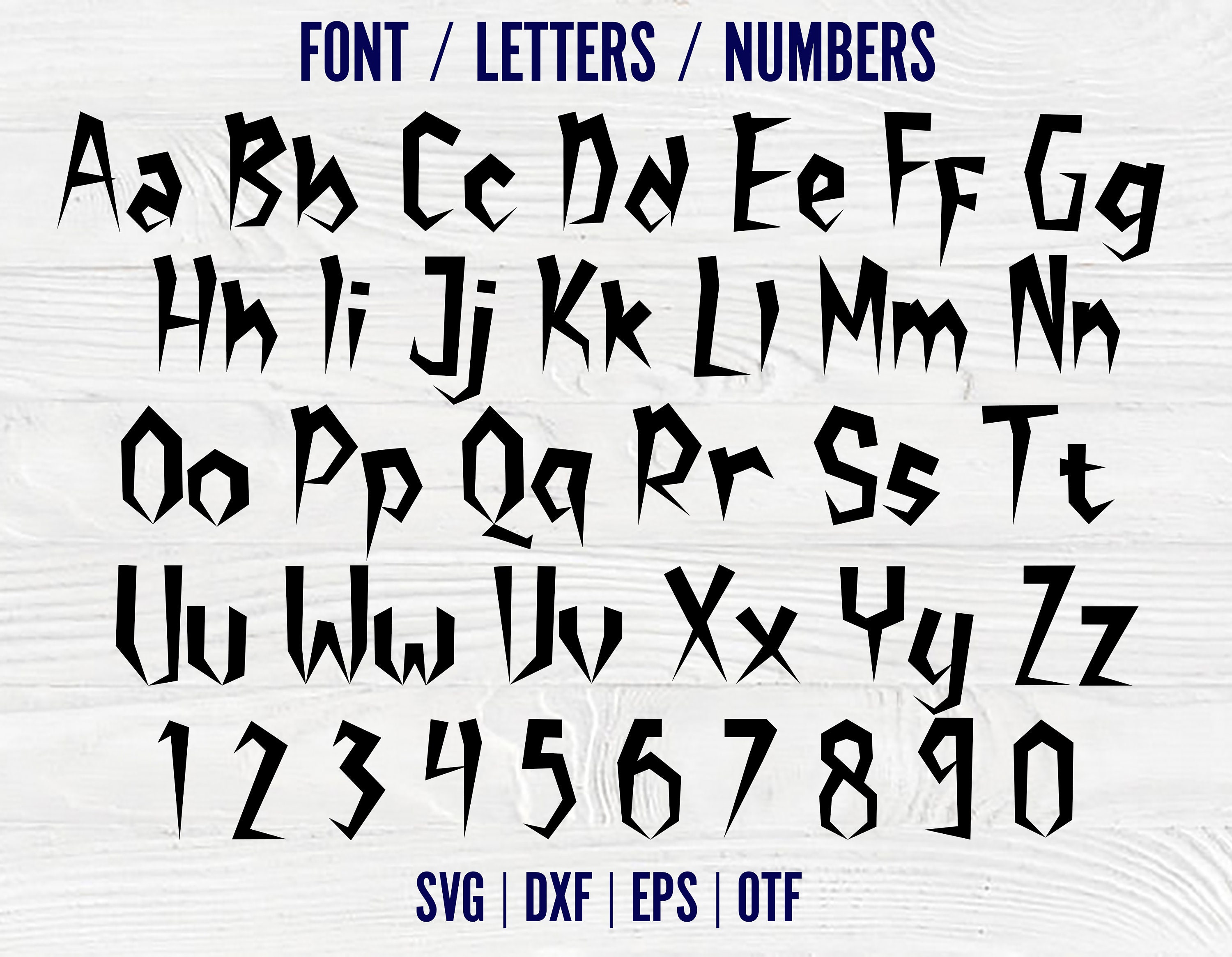 Vampire Font Otf Vampire Letters Svg Halloween Svg Horror Svg Font ...