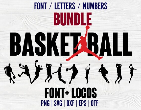 Basketball Font OTF Basketball Letters SVG College Font Svg - Etsy