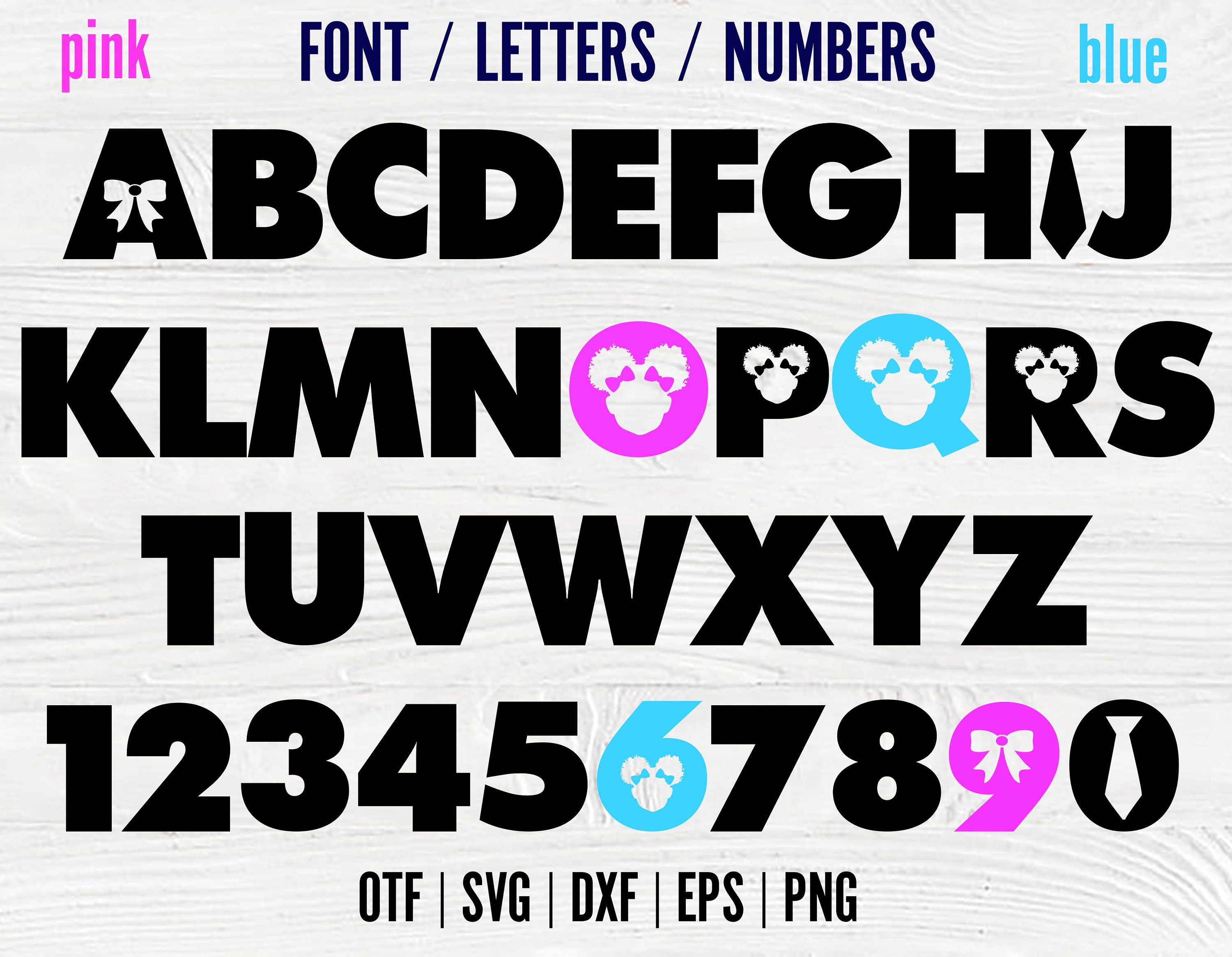 Baby Font Set Afro Baby Boss Girl Font OTF Boss Boy Baby Font - Etsy