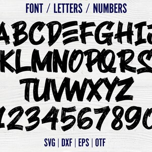 Rock Font OTF Rock Letters SVG Rocker Font Svg Rock Svg Alphabet Rocker ...