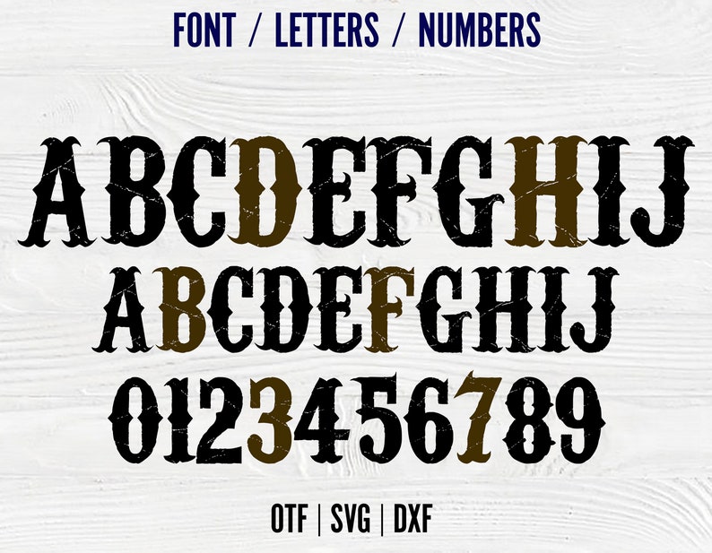 Carnival Font Otf Vintage Carnival SVG Letters Western Letters - Etsy