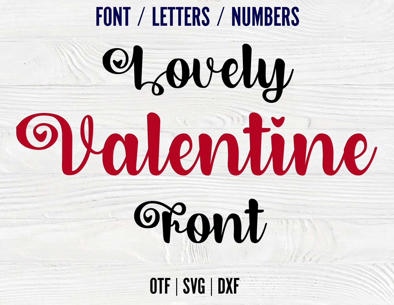 Valentines Font Otf Love Letters Svg Love Font Svg Alphabet - Etsy