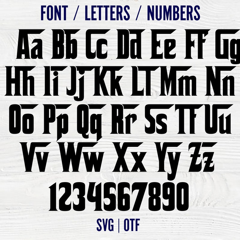 Dad Font Digital Svg - Etsy