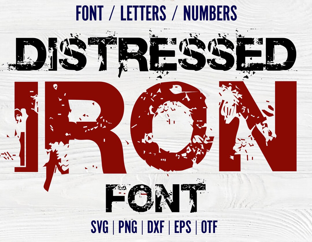 Distressed Font Otf Sport Distressed Font SVG College Distressed Font ...