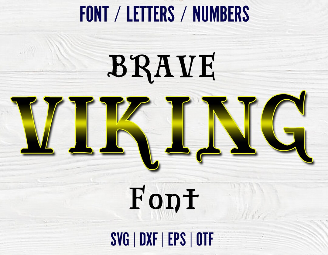 Viking Font OTF, Baby Letters SVG Vintage Font Svg Kids Font Svg, Baby ...