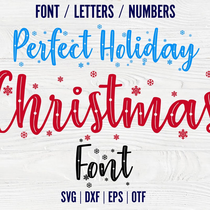 Christmas Block Letters - Etsy