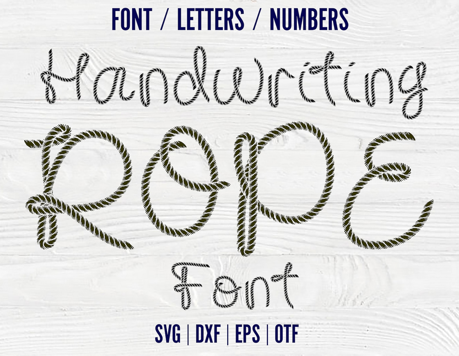 Cowboy Rope Font Svg Rope Letters Svg Western Font OTF Cowboy Svg ...