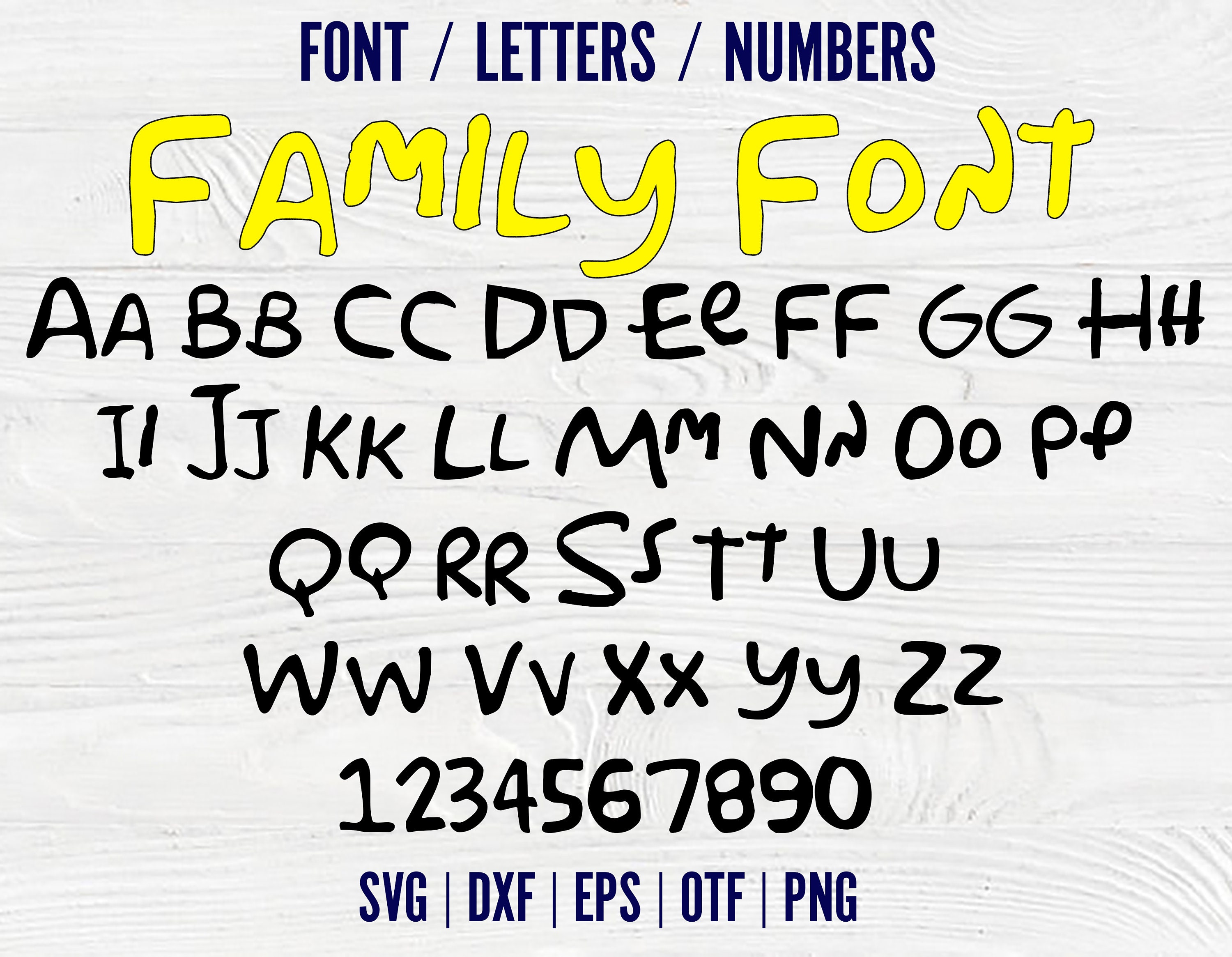 Kids Font Otf Baby Letters SVG Png Birthday Font Svg Kids - Etsy
