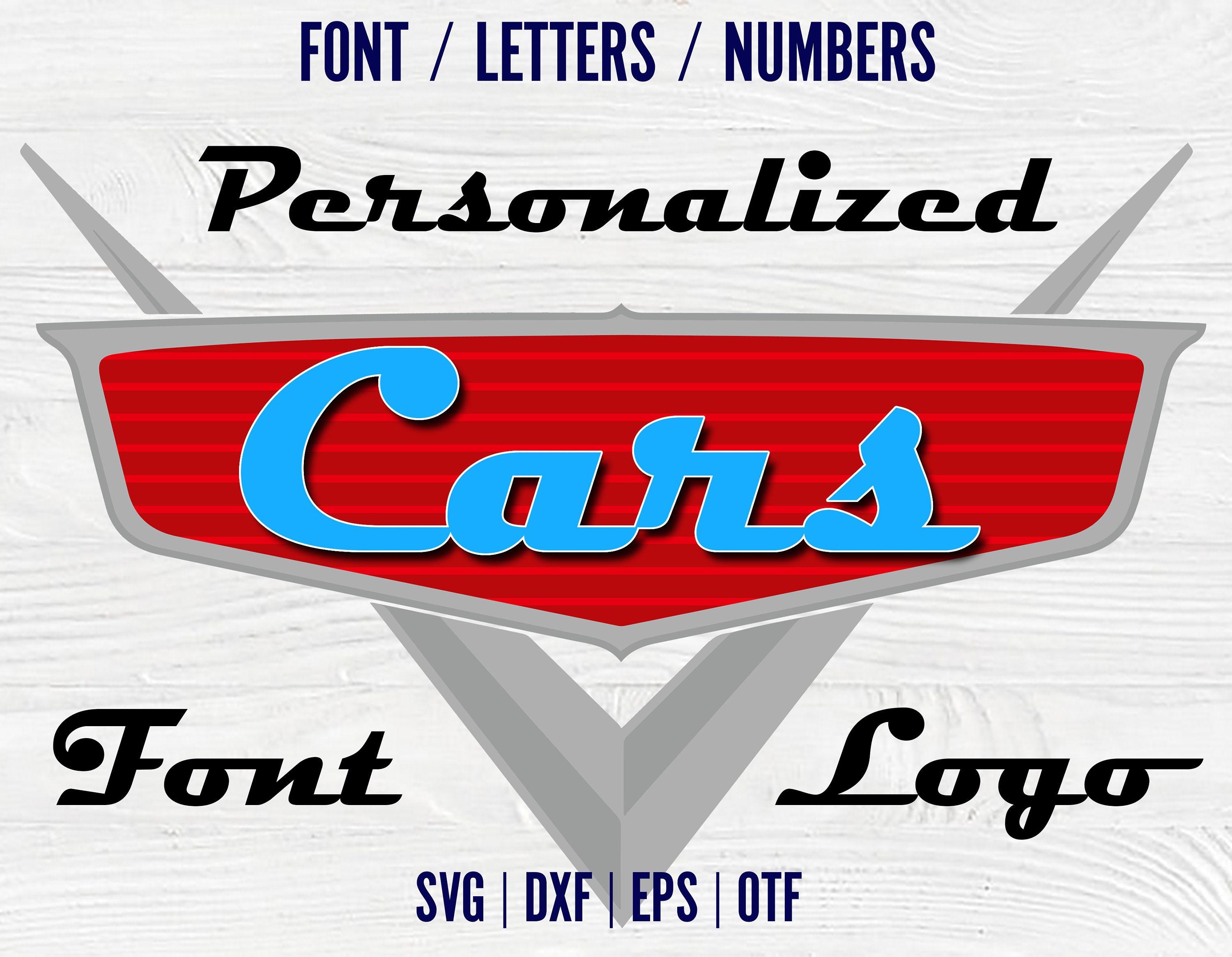 Car Logo Letters - Etsy