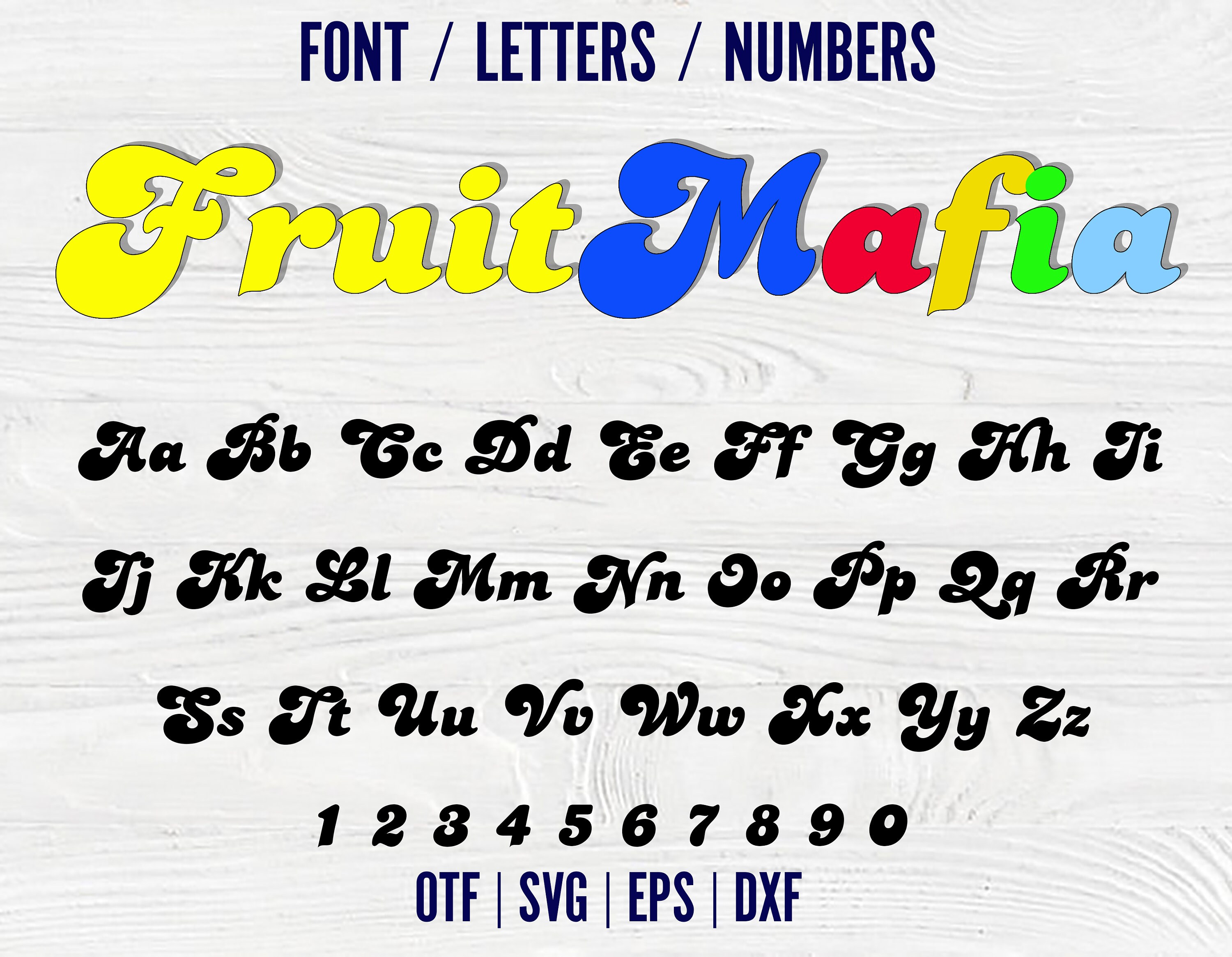 Fruit Font Otf Fruit Letters Svg Baby Shirt Diy Svg Banana - Etsy