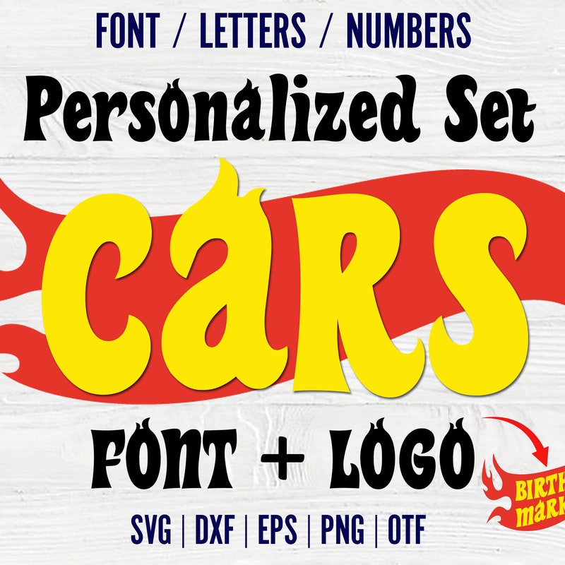 Hot Wheels Font Names - Etsy